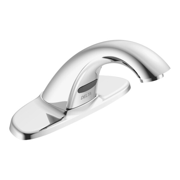 Delta Faucet 591-TFLGHGMHDF Deck Mount Electronic Lavatory Touchless ...