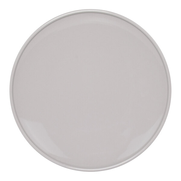 Front of the House Bevel 9" Stone Round Porcelain Plate - 6/Case