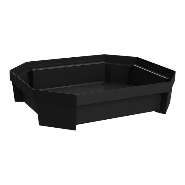 Borray Manufacturer Inc. 48" x 40" x 10" Black Plastic Bin Base