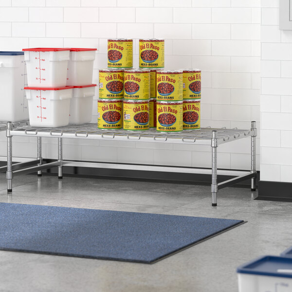 Regency Spec Line 24" x 48" Stainless Steel Heavy-Duty Dunnage Shelf ...