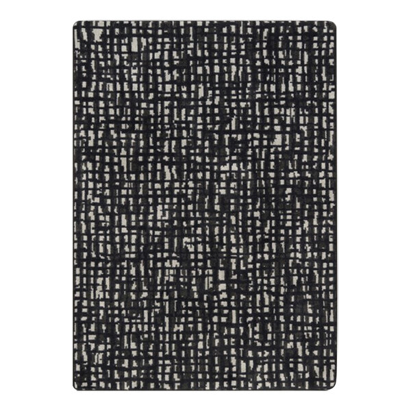Joy Carpets WorkSpace Fool's Gold 5' 4" x 7' 8" Onyx Rectangle Area Rug