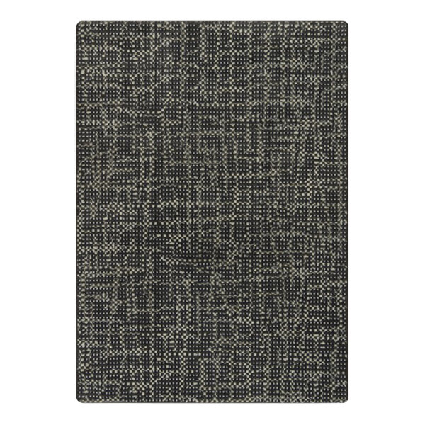 Joy Carpets WorkSpace Attractive Choice 7' 8" x 10' 9" Onyx Rectangle ...