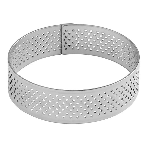 Pavoni Progetto Crostate Stainless Steel Micro-Perforated Tart Ring ...