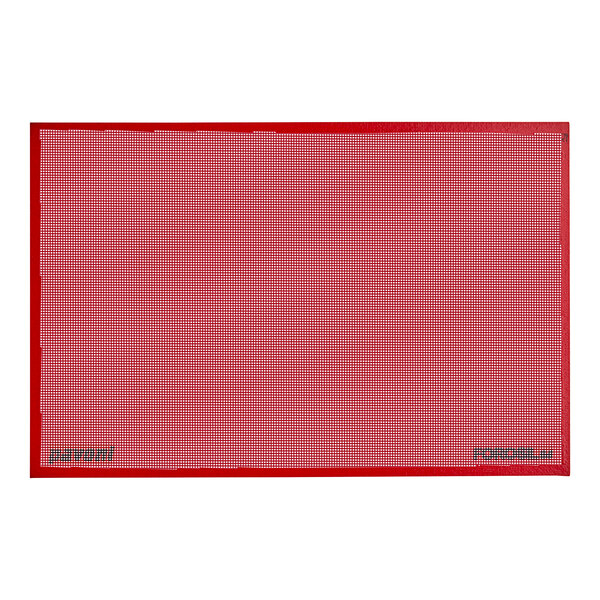 Pavoni 23 1/16" x 15 3/16" Micro-Perforated Full Size Silicone Baking ...