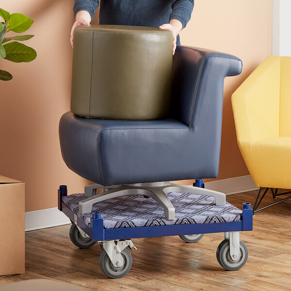 Lavex 29" x 30" Steel Carpeted Deck Panel / Furniture Cart - 1,000 lb ...