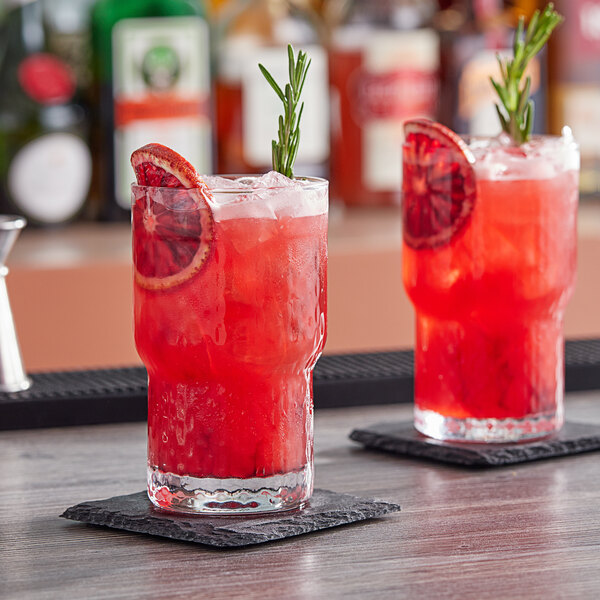 Acopa Rivulet 16 oz. Stackable Beverage Glass - Sample