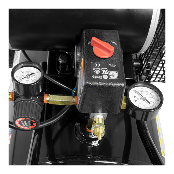 Industrial Air 20 Gallon Portable Horizontal Cast Iron Single-Stage Air ...