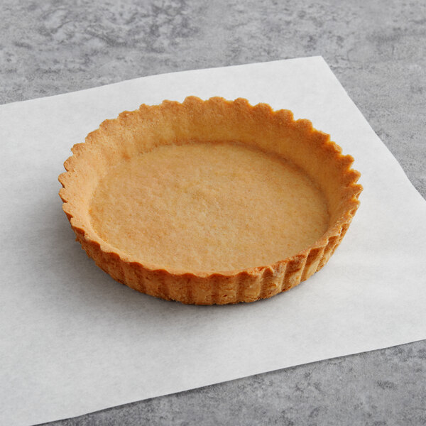 Pidy Gourmet Fluted Round Sweet Butter Tart Shell 4" - 72/Case