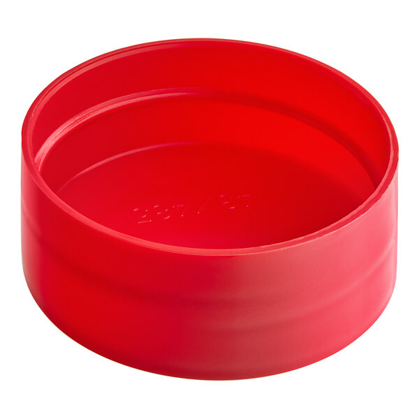 43/485 Red Unlined Polypropylene Spice Cap - 1400/Case