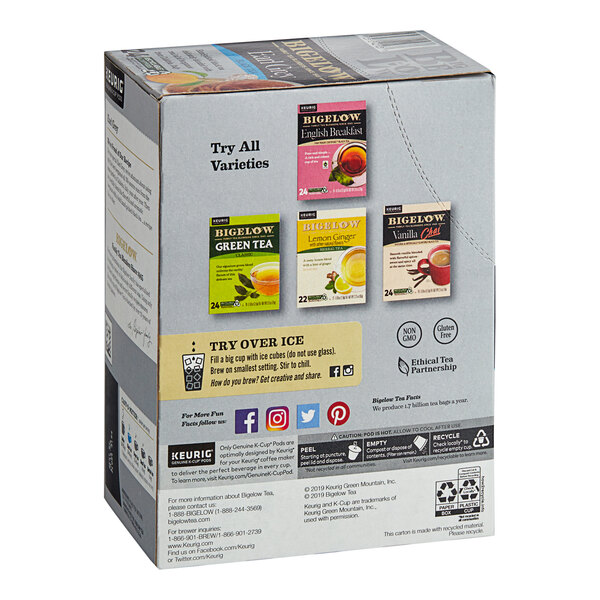 Bigelow Earl Grey Tea Single Serve Keurig® K-Cup® Pods - 24/Box