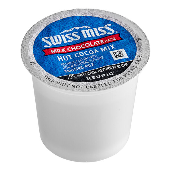 Swiss Miss Milk Chocolate Hot Cocoa Single Serve Keurig® K-Cup® Pods ...
