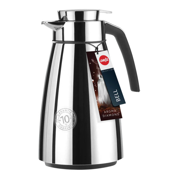 EMSA Bell from BauscherHepp 50.7 oz. Chrome ABS Plastic Vacuum ...