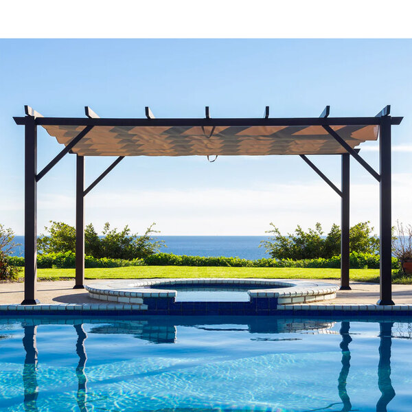 Paragon 12' x 16' Modena Faux Wood Pergola