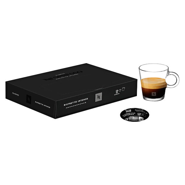 Nespresso Professional Ristretto Intenso Single Serve Coffee Capsules ...