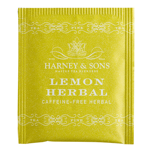 Harney & Sons Lemon Herbal Tea Bags - 50/Box