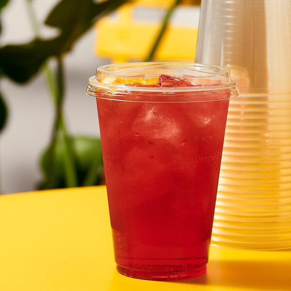 Tossware Natural Plant-Based PLA Plastic Sip Lid for Arena and Arc Cups ...