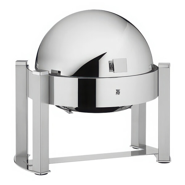 WMF by BauscherHepp Manhattan 18" Round Stainless Steel Roll Top Chafer ...