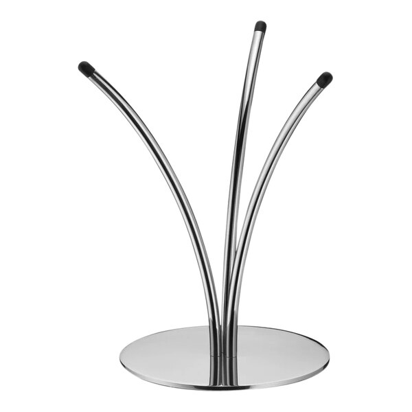 Hepp by BauscherHepp Fleur 8 5/16" Stainless Steel Buffet Stand