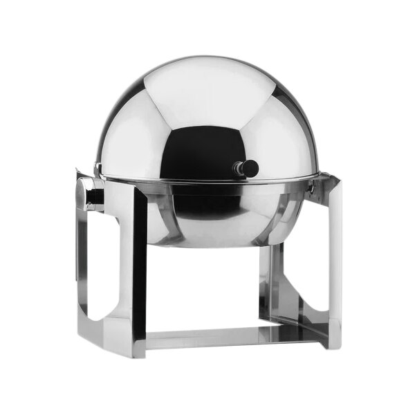 Hepp by BauscherHepp Profile 16 1/8" Round Stainless Steel Roll Top ...