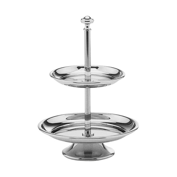 Hepp by BauscherHepp Excellent 6 5/16" x 8 13/16" 2-Tier Stainless ...