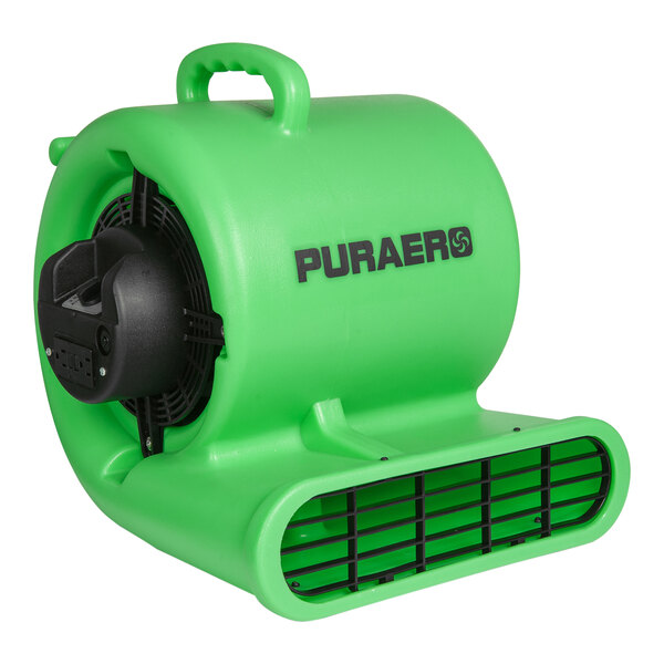 PURAERO PA-330-AM-GN Green 3-Speed Air Mover - 2,550 CFM, 115V
