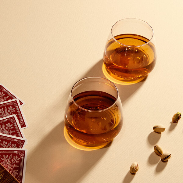 Tossware POP 12 oz. Plastic Rocks Glass - 252/Case