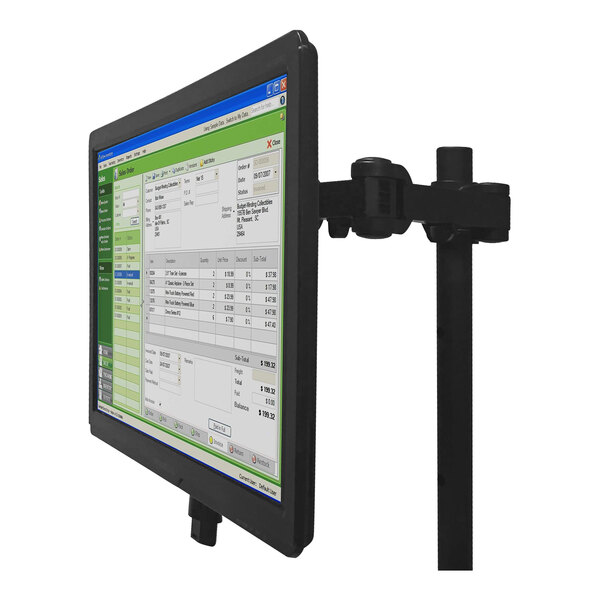 Newcastle Systems B266 Post-Mount 27" Monitor Holder for PC, NB ...