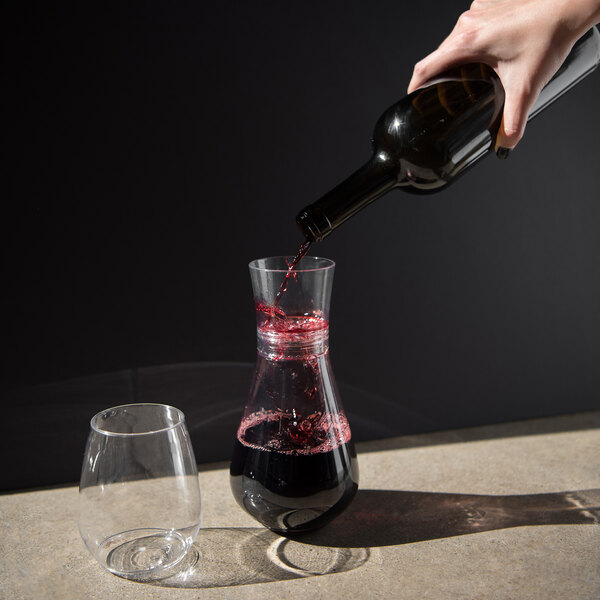 Tossware POP 28 oz. Plastic Decanter - 72/Case