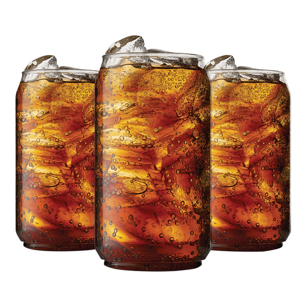 Tossware POP 12 oz. Plastic Can Glass - 48/Case