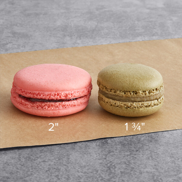 Coco Bakery 2" Raspberry Macaron - 96/Case