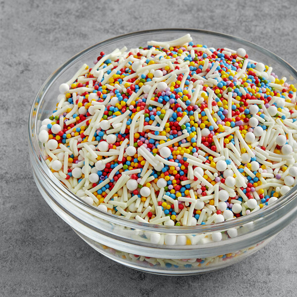 Supernatural Rainbow Pop! All-Natural Sprinkles 25 lb.