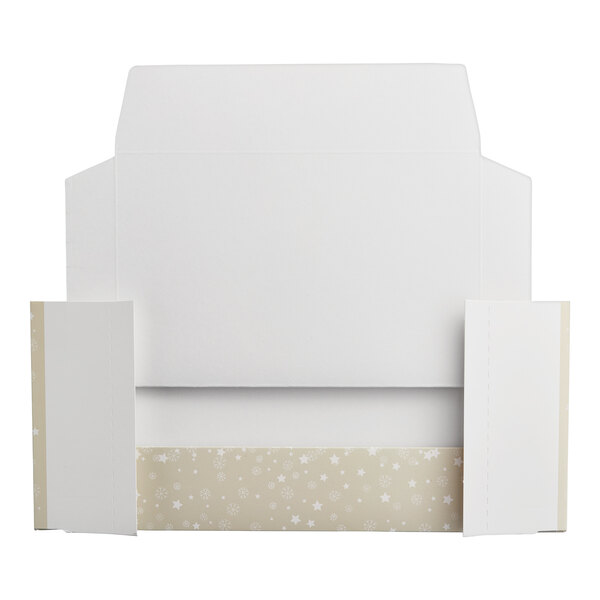7 1/4" x 4 5/8" x 1 3/4" 1-Piece 1 1/2 lb. Merry Christmas Candy Box ...