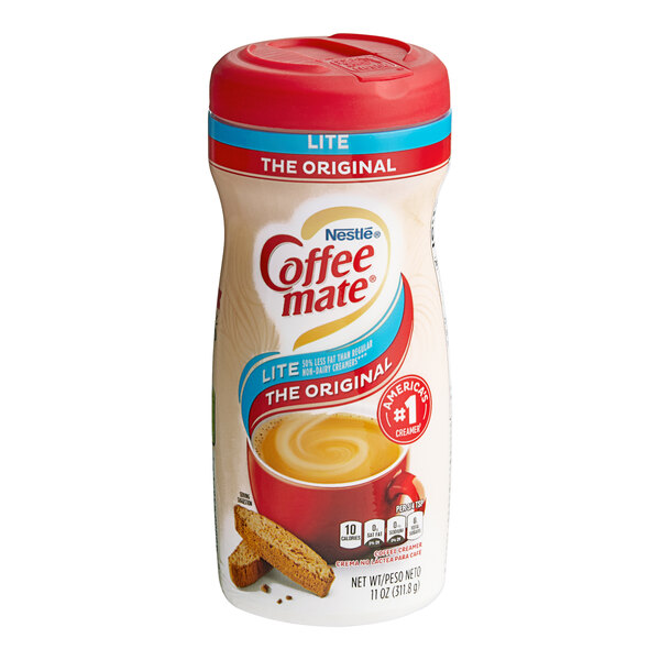 Nestle Coffee-Mate Lite Non-Dairy Coffee Creamer Shaker 11 oz. - 12/Case