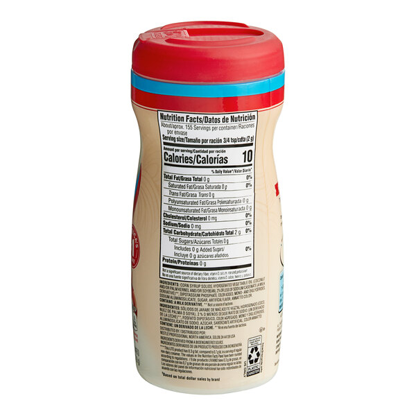 Nestle Coffee-Mate Lite Non-Dairy Coffee Creamer Shaker 11 oz. - 12/Case