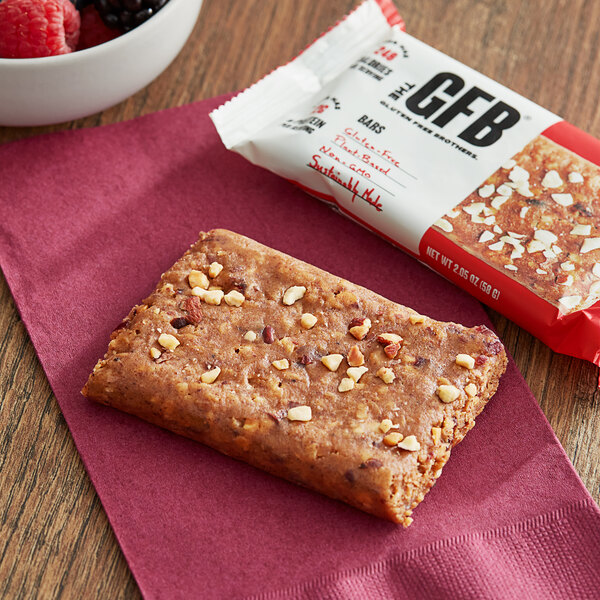 The GFB Cranberry Toasted Almond Bar 2.05 oz. - 12/Pack