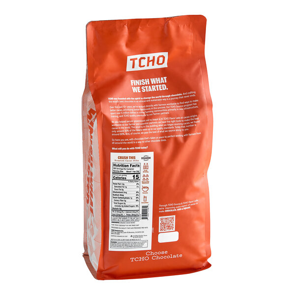 TCHO Crush This Cacao Nibs 3.3 lb. - 6/Case