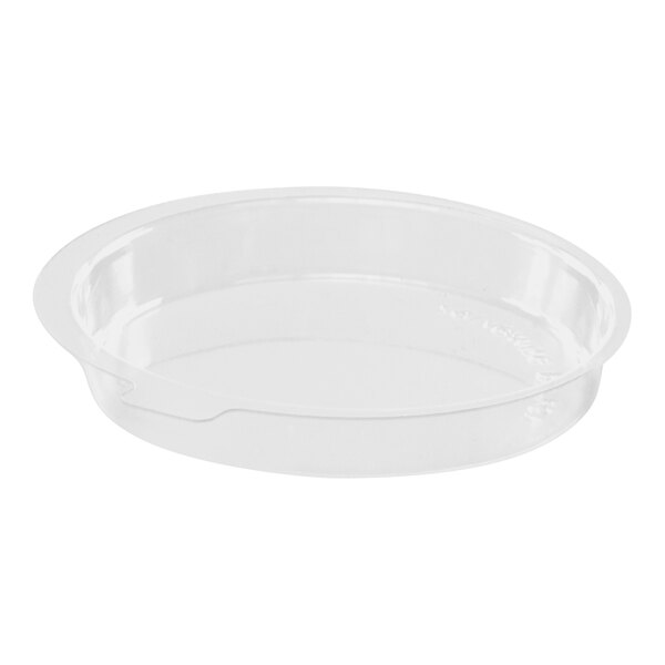 Front of the House Servewise 5 oz. PET Plastic Tall Ramekin Lid - 200/Case