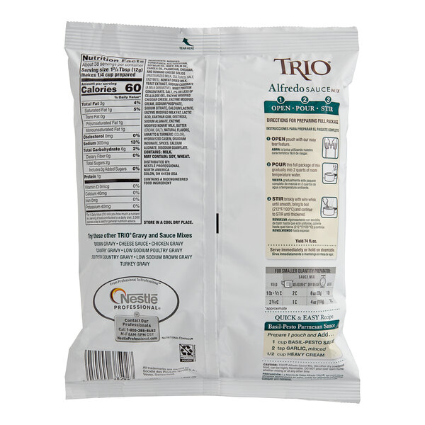 Trio Alfredo Sauce Mix 1 lb.