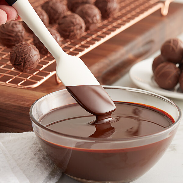 TCHO Choco Charms 60.5% Dark Chocolate Hexagons 6.6 lb.