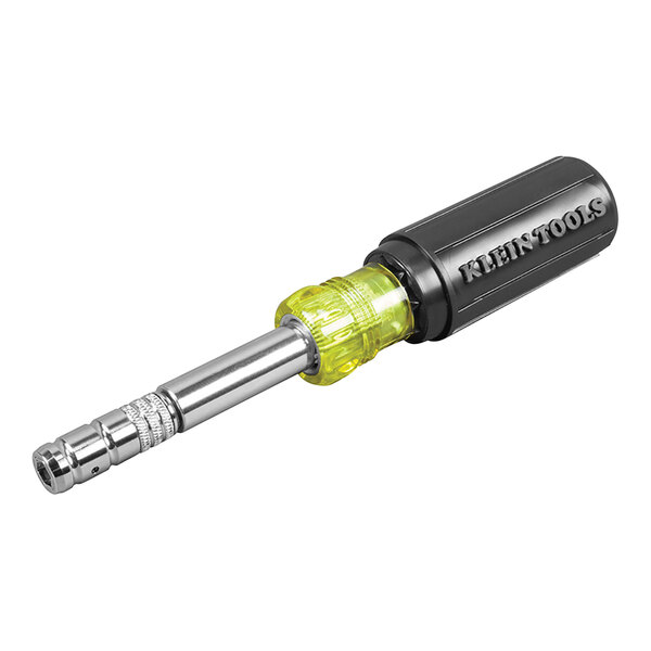Klein Tools 8-in-1 HVAC Slide Drive Multi-Bit Screwdriver / Nut Driver ...