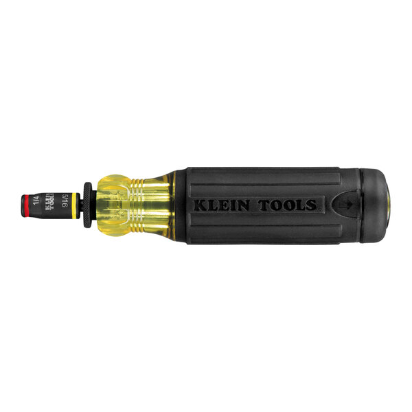 Klein Tools 14-in-1 HVAC Adjustable Length Impact Screwdriver with Flip ...