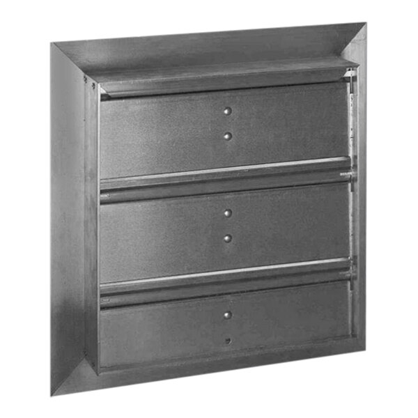 Canarm 3200 Series 24" x 24" Gravity Shutter Backdraft Damper SR3224X24