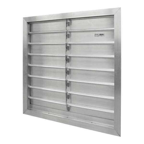 Canarm 3200 Series 36" x 36" Gravity Shutter Backdraft Damper SR3236X36