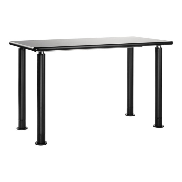 National Public Seating Designer 24" x 48" Height Adjustable Science ...