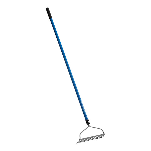 Seymour S400 Jobsite 42324 15" Steel Bow Rake with 60" Fiberglass Handle