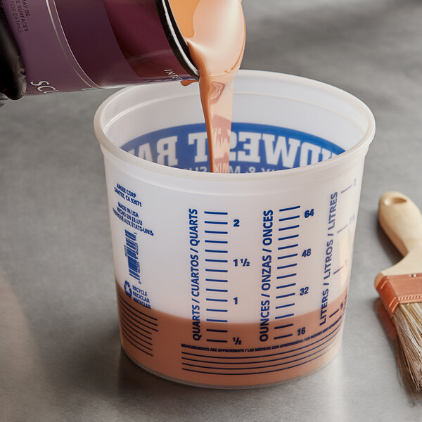 Midwest Rake S550 Professional 46223 2.5 Qt. Multi-Purpose Mixing Container