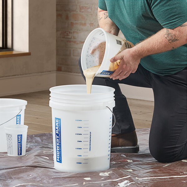 Midwest Rake S550 Professional 46229 5 Gallon Multi-Purpose Mixing ...