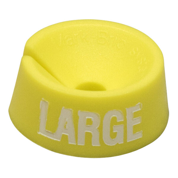 3/4" Yellow Size Marker - Large - 100/Pack