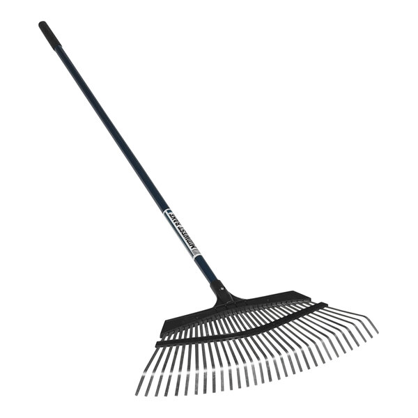 Seymour Midwest 24" ProGrade Pro-Flex Leaf Rake with 54" Powder-Coated ...