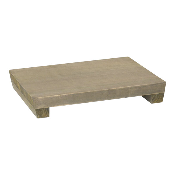 Front of the House Asheville 12" x 8" Cider Wood Display Board